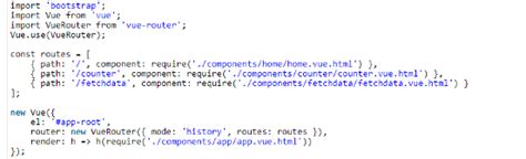 how to integrate vue js and typescript with asp core web application