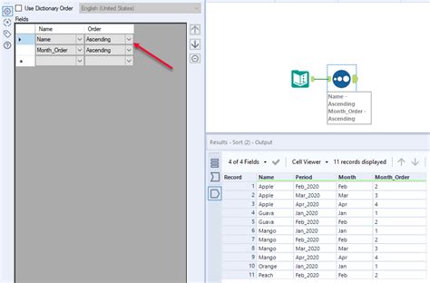 solved sort multiple columns alteryx community