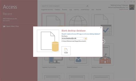 ms access create database in ms access tutorial 19