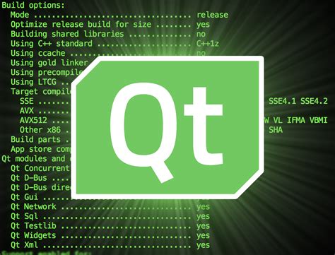 at last let s build qt statically declaration of var