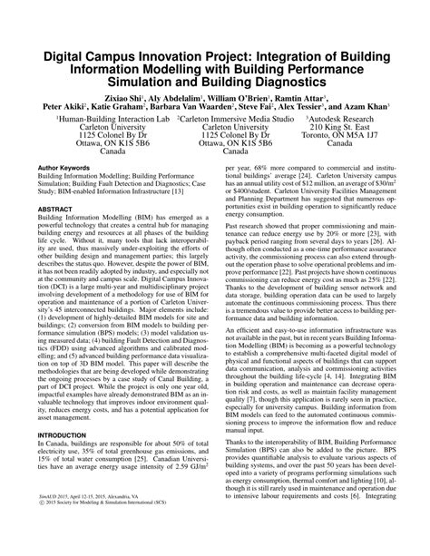pdf digital campus innovation project integration of building