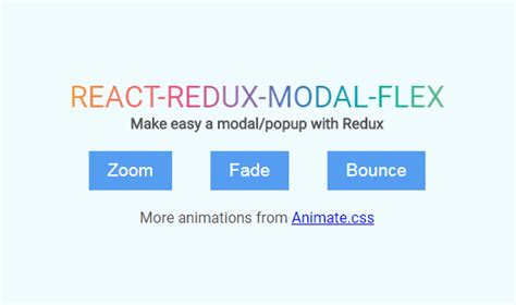 make easy a modal popup with redux