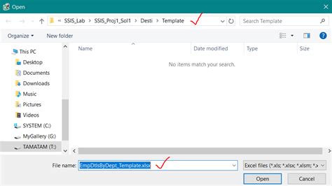 ssis package to dynamically create an excel file with