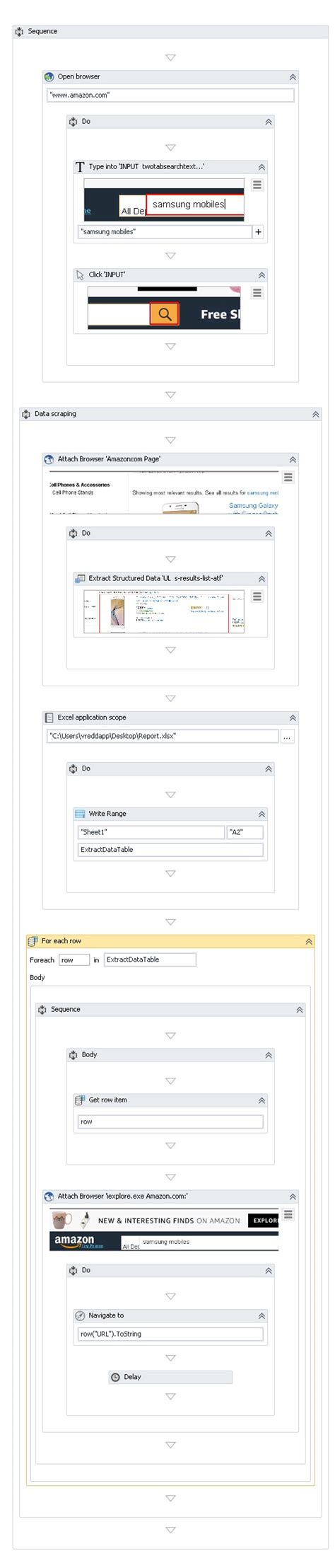 navigate to all links and scraping all of them help uipath community