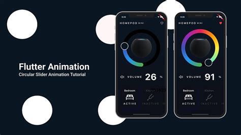 flutter animation circular rainbow slider youtube