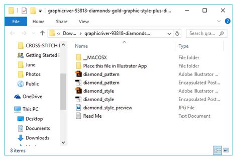 how to install and use a graphic style in adobe illustrator