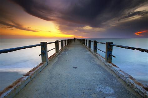 Free Images Beach Landscape Sea Coast Water Ocean Horizon Dock
