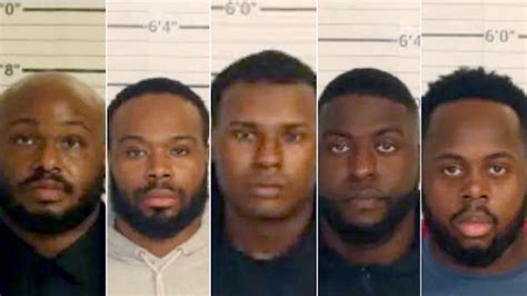 Tyre Nichols Death 5 Memphis Officers Charged With Murder