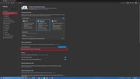how to clear browser history automatically on microsoft edge