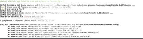 scala sbt classnotfoundexception dependencyoverrides stack overflow