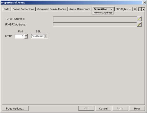 novell documentation groupwise 6 5 using the async gateway web console