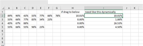 excel cells add or remove to the formula dynamically if