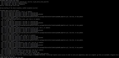 python torchscript requires source access in order to carry out