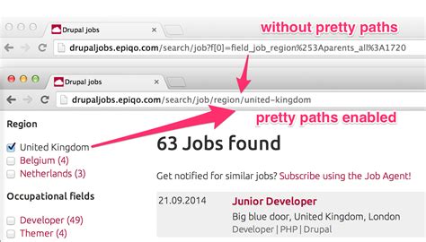 facet api pretty paths