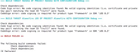xcode ios project failing to build on other computer stack overflow