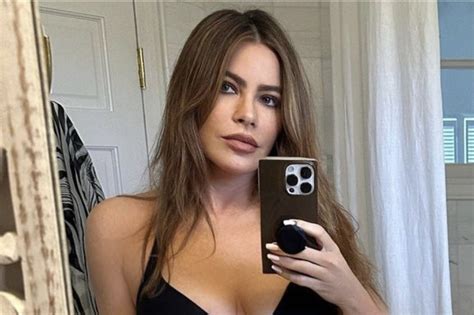 50 Year Old Sofía Vergara Breaks The Internet In Black Bikini Showing