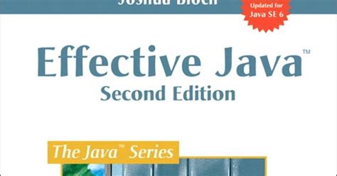 effective java encyclopedia of books