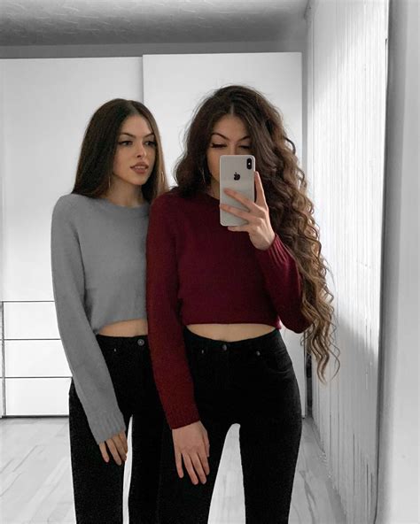 Image May Contain One Or More People And People Standing Twin Outfits