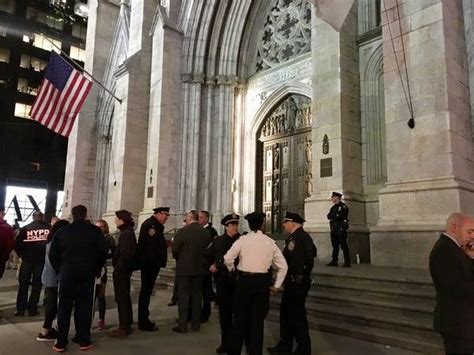 man with two full gas cans arrested after entering st patrick s