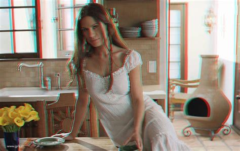 Chicas Chicas Estereoscópico 3d Fondo De Pantalla Hd Wallpaperbetter