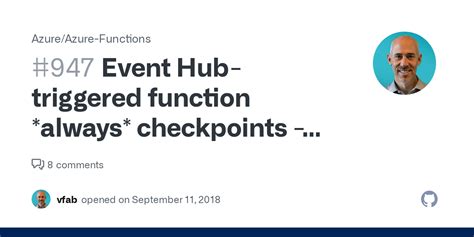 event hub triggered function always checkpoints i want to control