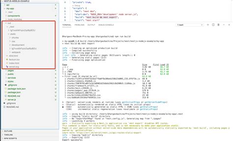 how to develop and build next js app with nodejs backend by bhargav