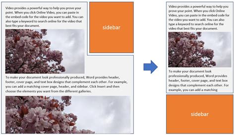 html how to wrap content including images around a responsive css