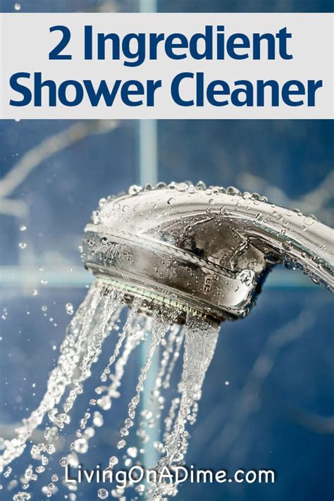 Daily Shower Cleaner Recipe Shower Cleaner Daily Shower Cleaner