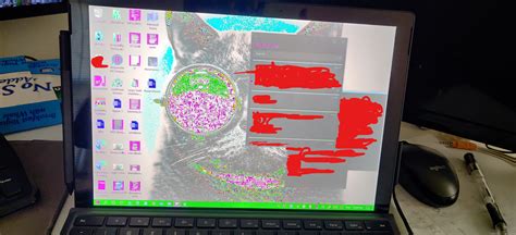 surface pro 7 screen color problem microsoft community