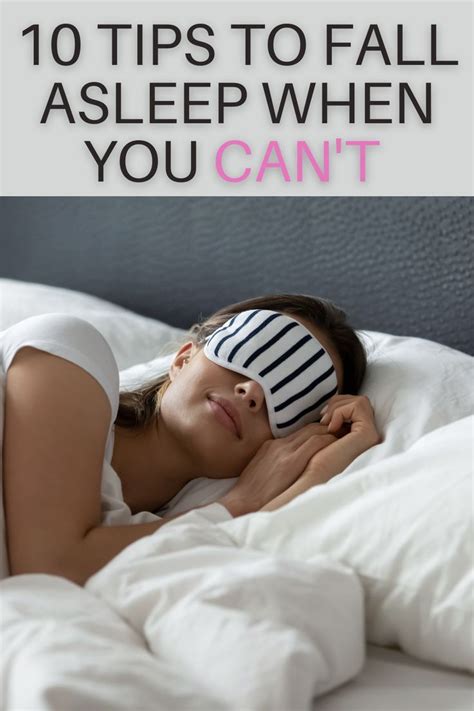 10 Tips To Fall Asleep When You Cant In 2021 How To Fall Asleep
