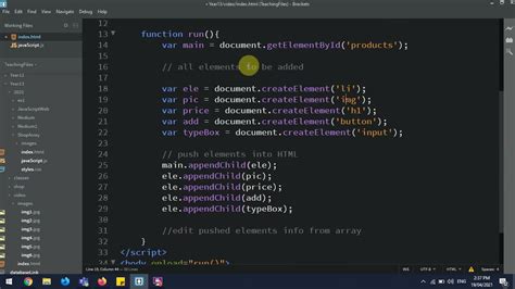 javascript shopping cart array item adding youtube