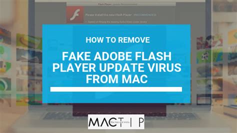 How To Remove Fake Update Adobe Flash Player Virus Mac Dont Fall For