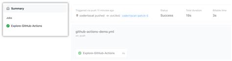 quickstart for github actions github docs