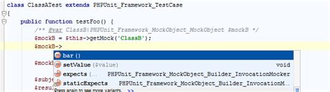 phpstorm type inference and mocking frameworks jetbrains