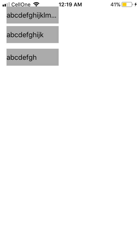 ios setting the same font size for different labels