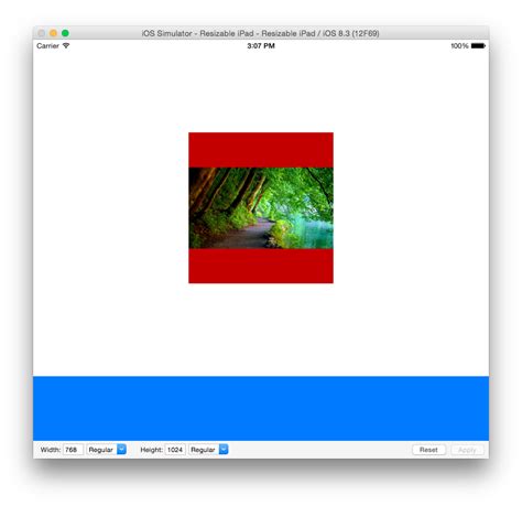 ios autolayout issue for uiimageview in uiscrollview