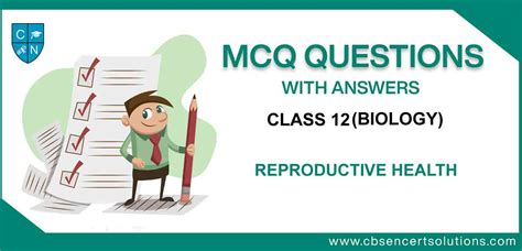 Mcq Class 12 Biology Chapter 4 Reproductive Health