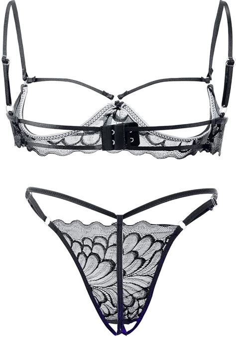 Amazon セクシー キャミソール セット グレー 下着 レディース 上下セット オープンクロッチ ランジェリー セット セクシー