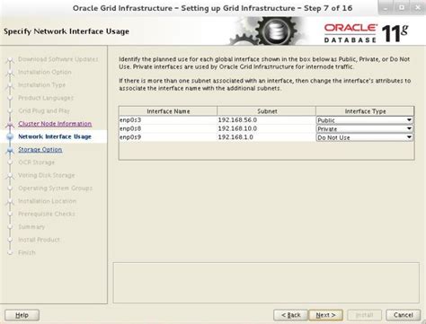 oracle database 11g release 2 rac on oracle linux 7 1 all dba