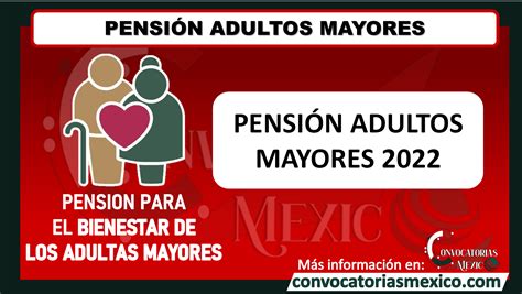 Pensión Para Adultos Mayores En México 2025 Rubia Claribel