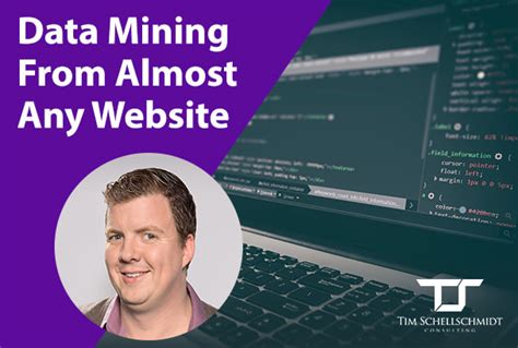do web scraping or data mining from almost any website by