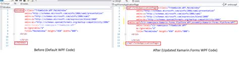 create wpf application using xamarin forms