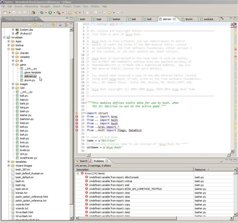 python 2 7 pydev setting up an existing python27