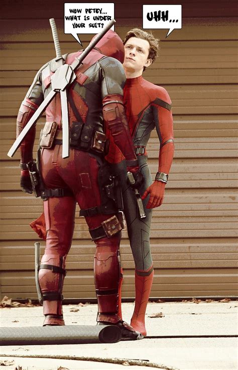 I Just Cant Spideypool Deadpool And Spiderman Deadpool X Spiderman