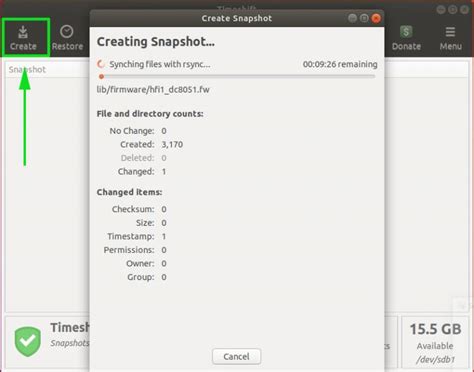 how to use timeshift to backup and restore ubuntu linux
