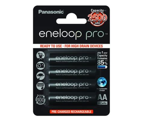 Panasonic Eneloop Pro R6 Aa 2500 Mah 4 Sztuki Baterie I
