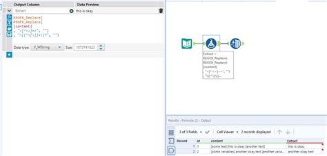 solved removing junk from columns alteryx community