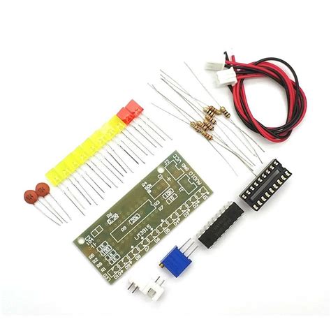 led audio spectrum analyzer circuit diagram