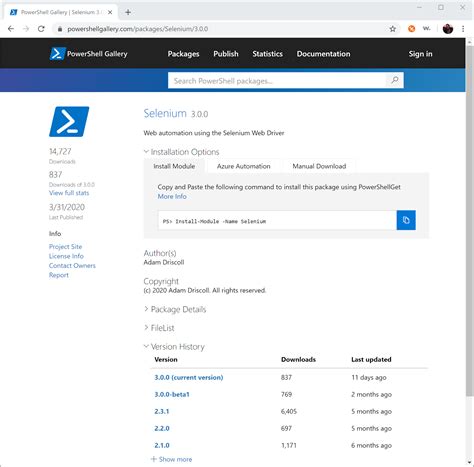 jan david narkiewicz developer powershell install