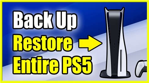 How To Back Up And Restore Entire Ps5 Game Library And Settings To Usb